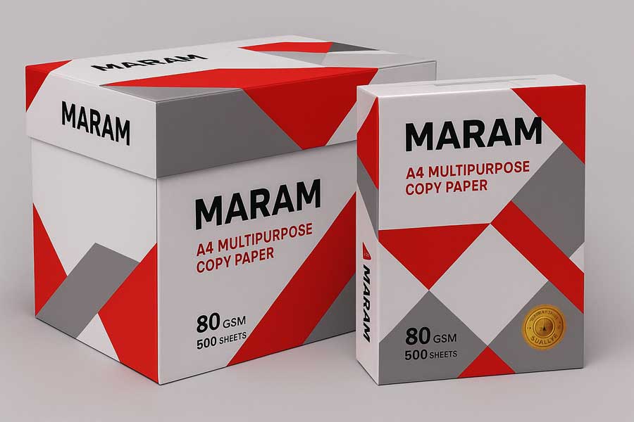 Maram A4 Paper Box 80 Gsm 500 Sheets - arabamaze